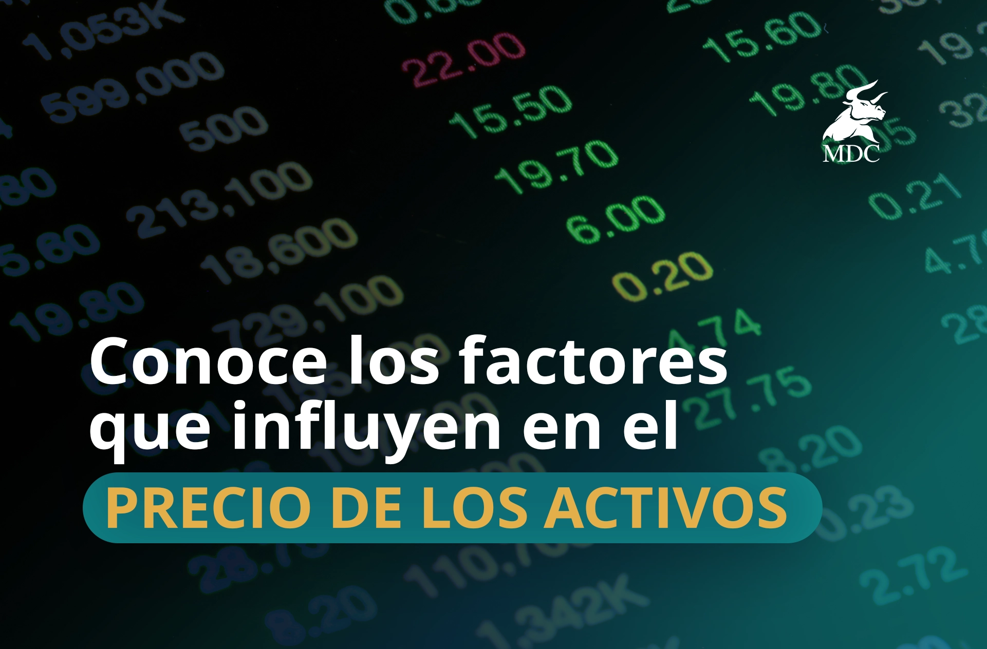 Factores que influyen en el precio de los activos al hacer trading | MDC Trading Academy